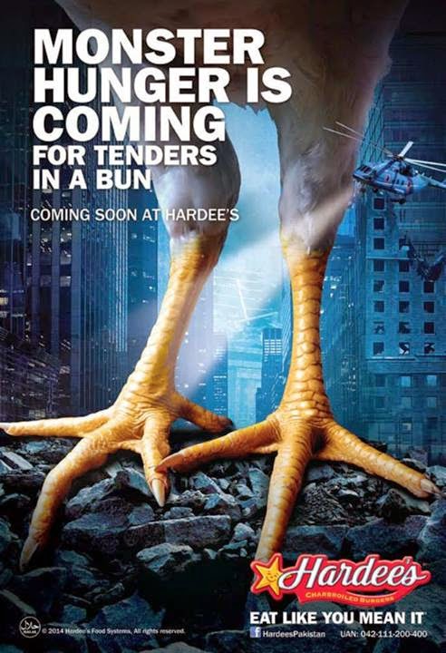 Hardees coming up with Tenders and Sauces 2014 (Print AD) | Myipedia | TVC, Entertainment and ...