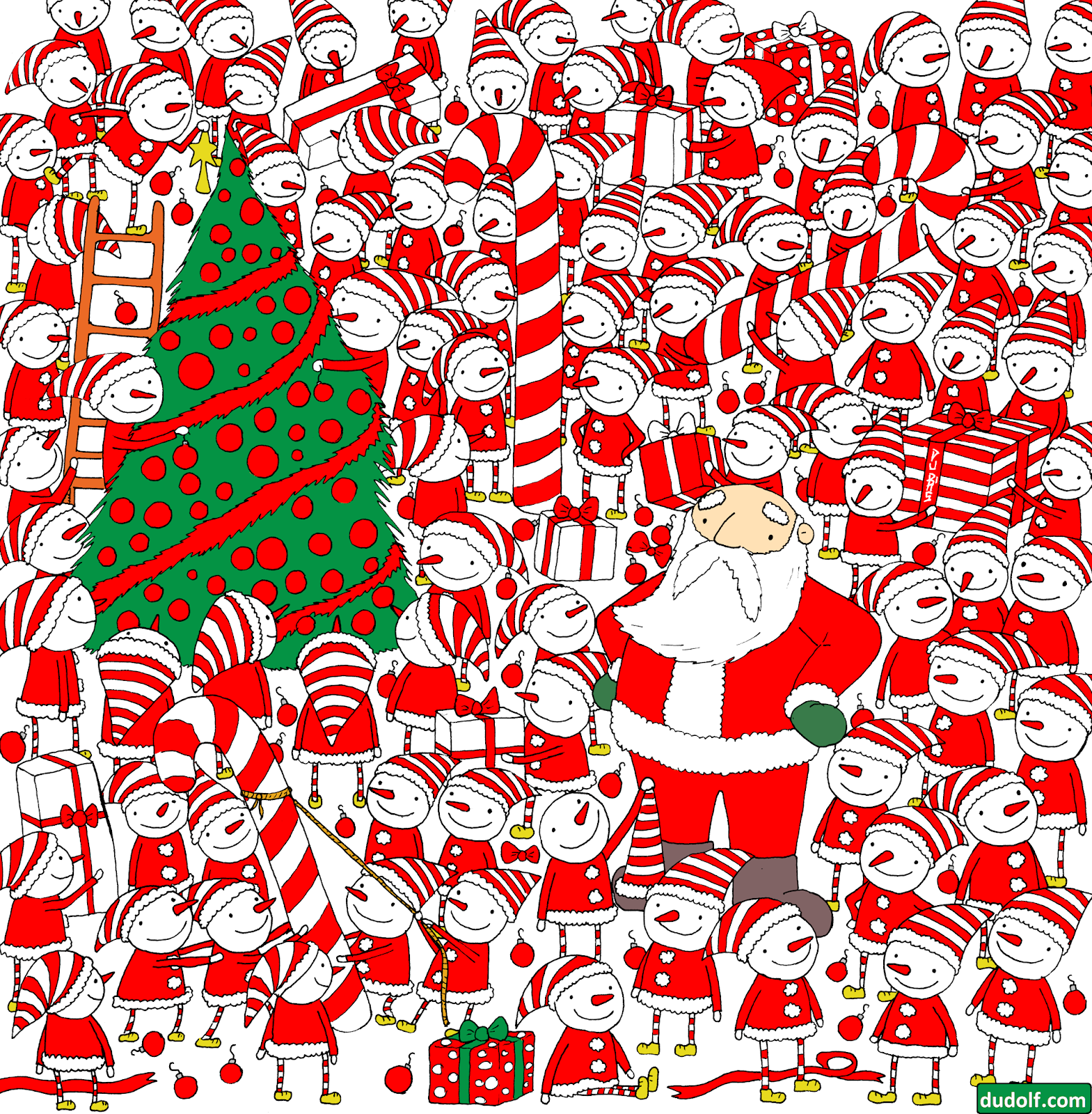 Can You find Santa's hat?