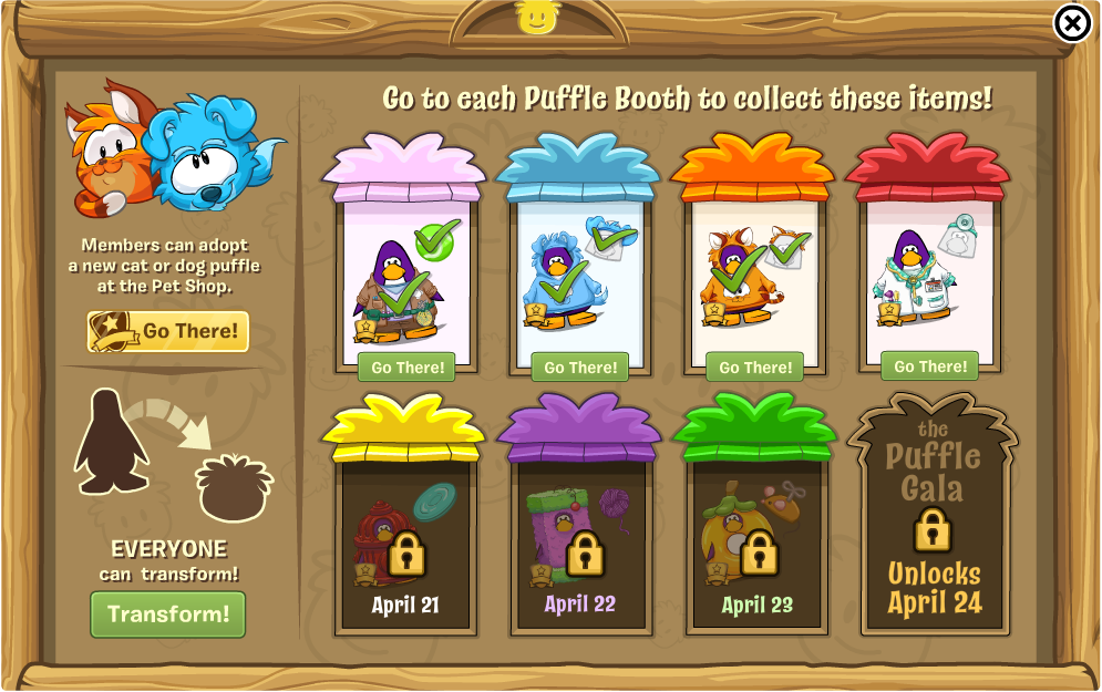 Ocean at CP: Puffle Party 2014 - Day 4