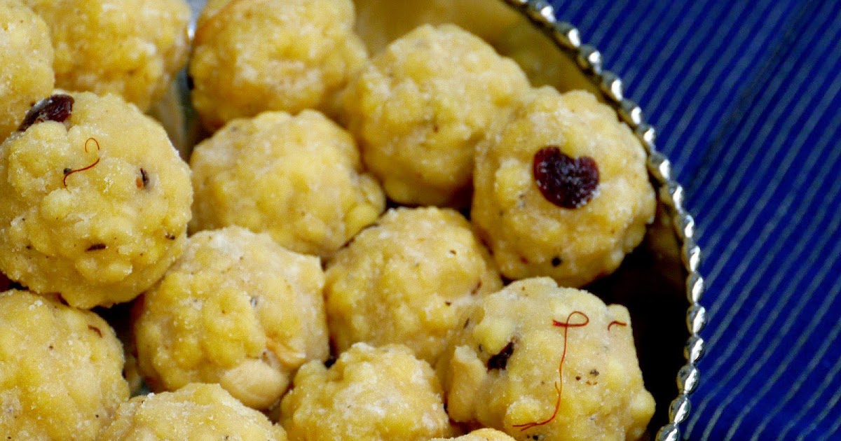 A Peek into My Kitchen: Boondi Ladoo / Laddu