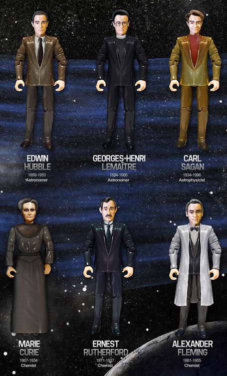 Calvin's Canadian Cave of Coolness: Heroes Of Science Action Figures