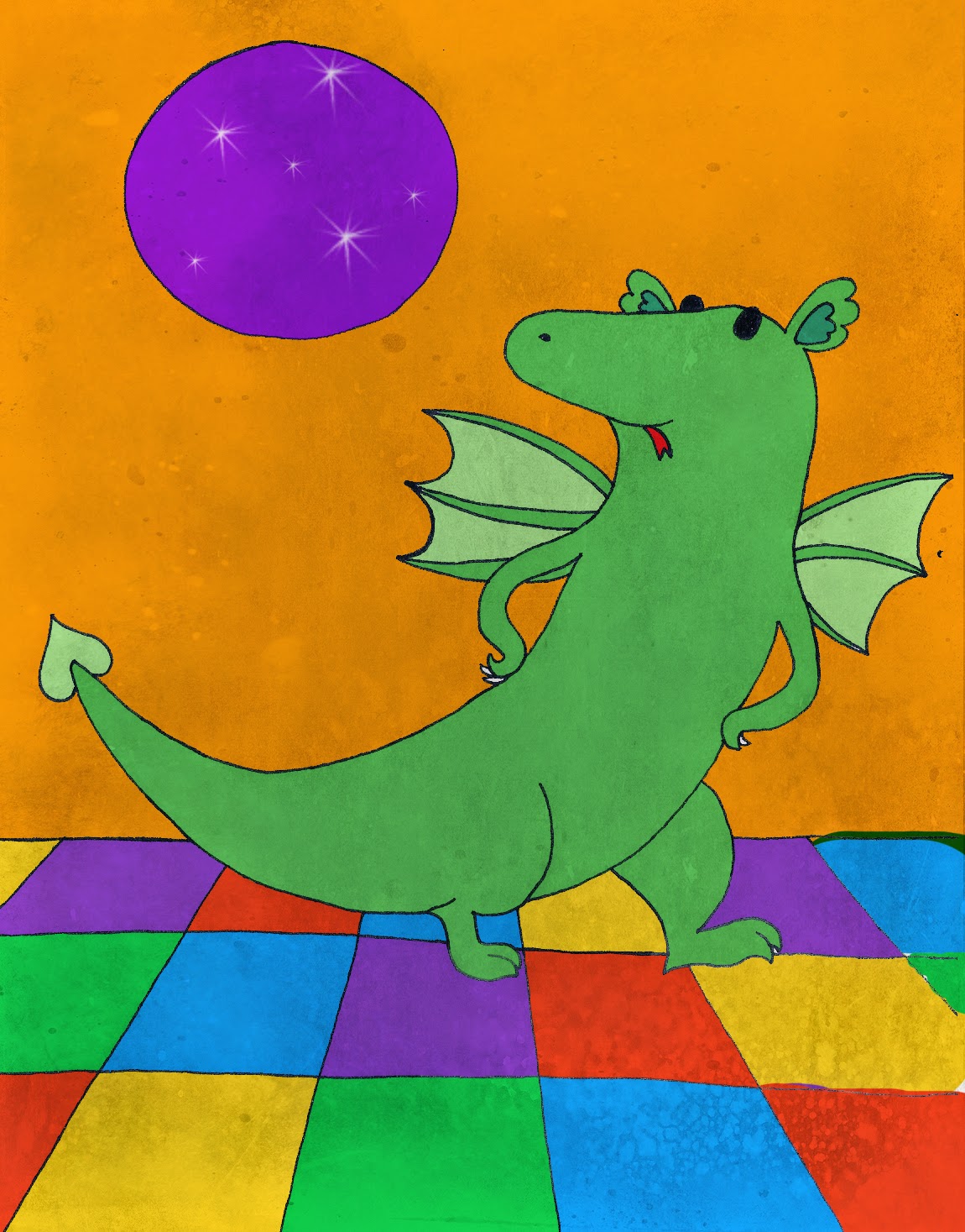 The Guardian Project: Day 56: Drawing dragons with Emily Gravett