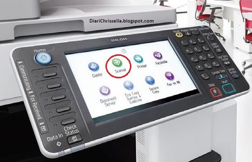 TUTORIAL 12: CARA ASAS SCAN KERTAS PART 2 (RICOH PRINTER) | Diari ...