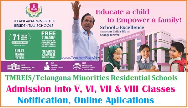 TMREIS/ TS Minorities Residential Schools 5th,6th,7th,8th Classes ...