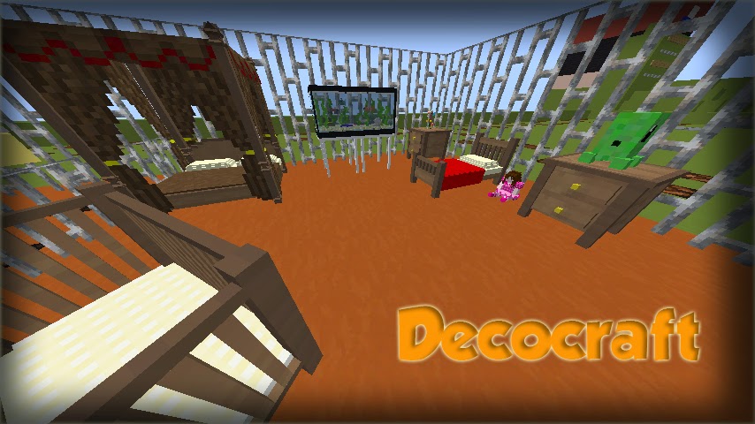 DecoCraft 1.7.10, 1.7.2, 1.6.4 - Kazuo Gamer