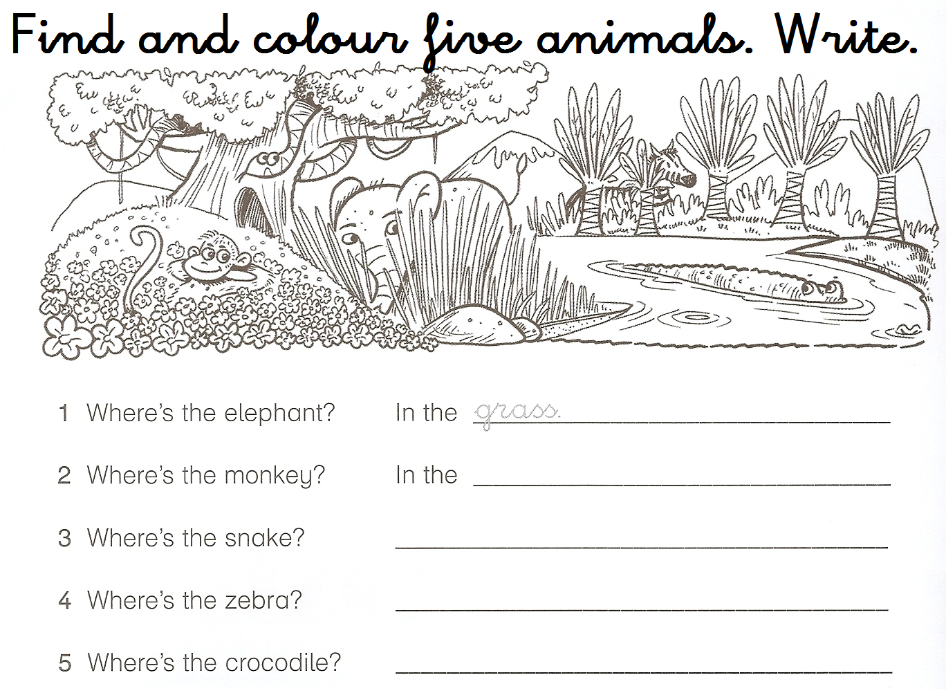 It's Teaching Time: 3rd grade Primary: The animals