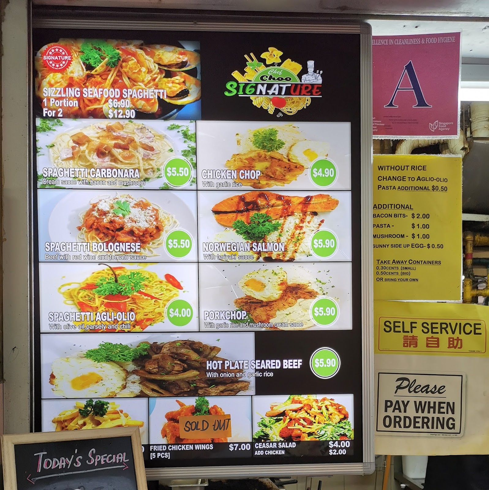 Chef Choo SIGNATURE @ Golden Mile. 5 Star Italian Fare, Singapore Flare ...