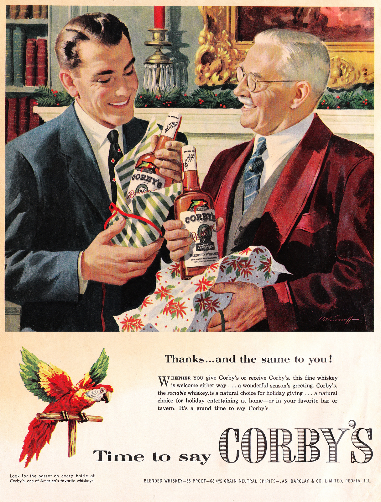 Saved From The Paper Drive: Old Christmas Ads (part 1)