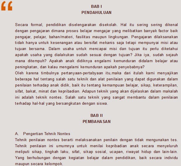 Contoh Makalah Evaluasi Pendidikan 2022 | Kumpulan Contoh Surat dan ...