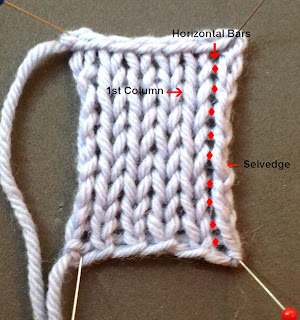 Arenda Holladay: Picking Up Stitches on Vertical Edge