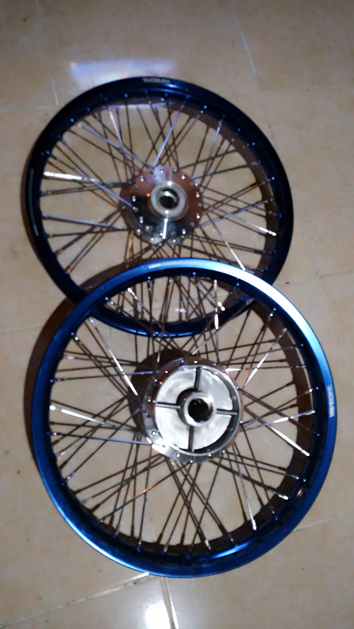 Velg Takegawa Blue untuk Jupiter MX | Velg Motor Murah