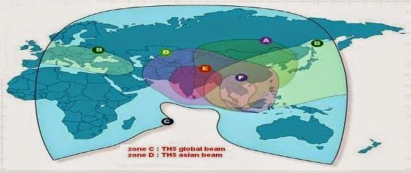 Satellite Thaicom 5 at 78.5°E TV Thailand | Channels Frequency