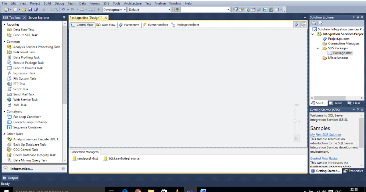 All about Sql Server: SQL server integration services(SSIS) introduction