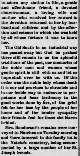 Roots From The Bayou: Daniel Maxey Bondurant Family