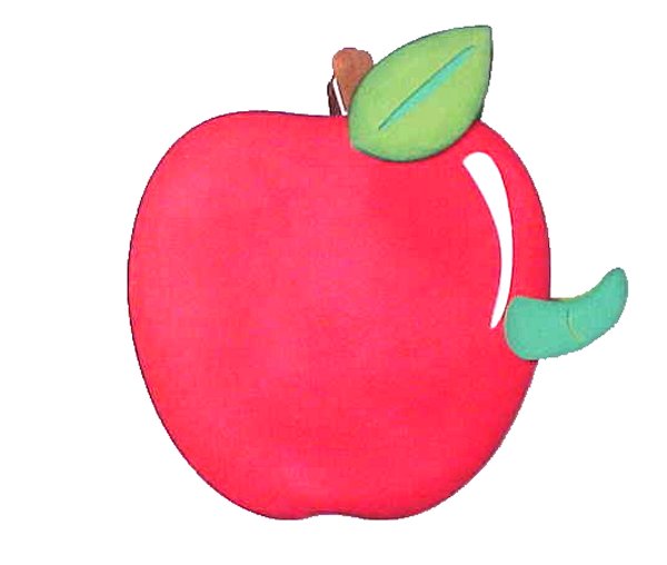 Paper Craft Creations: Apple Mini booklet With Worm