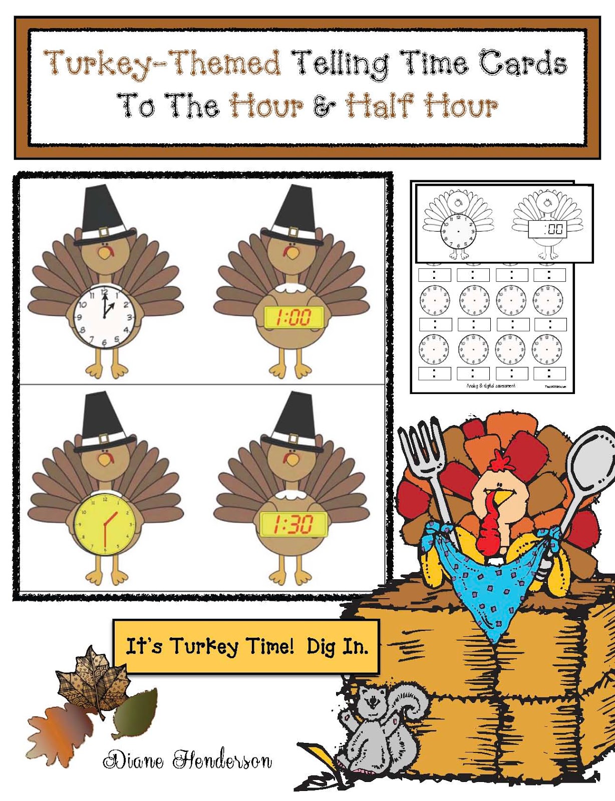 "It's Turkey Time!" | Classroom Freebies | Bloglovin’