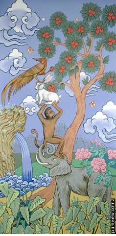 Karen Chace - Catch the Story Bug!: The Four Friends - A Bhutan Folktale