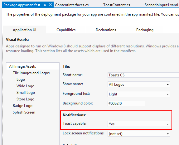 Daniel Ballinger's FishOfPrey.com: Windows 8 Simple Toast Notifications ...