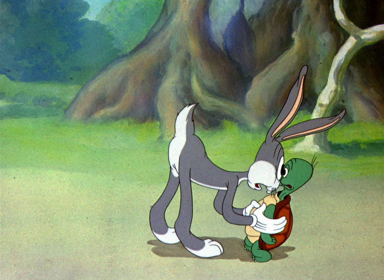 Tortoise Beats Hare - cartoon characters