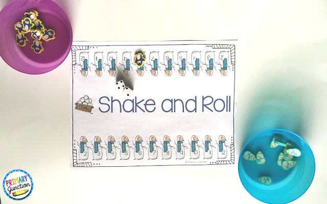 Shake and Roll Addition Fact Fluency Games | Primary Junction