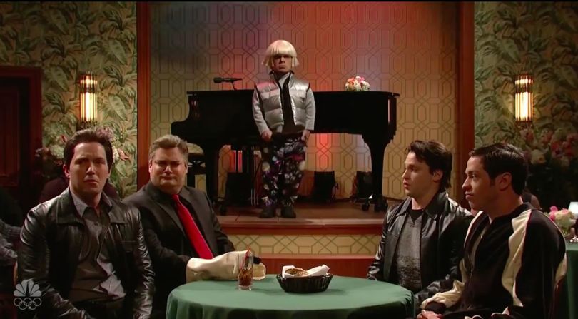 The Mafia Meets Space Pants On Snl The Geek Twins