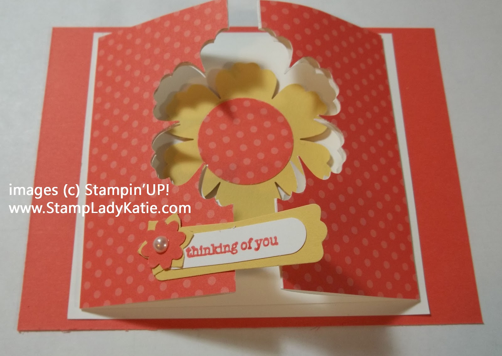 StampLadyKatie.com: Gate Fold Card with Double Punched Gates