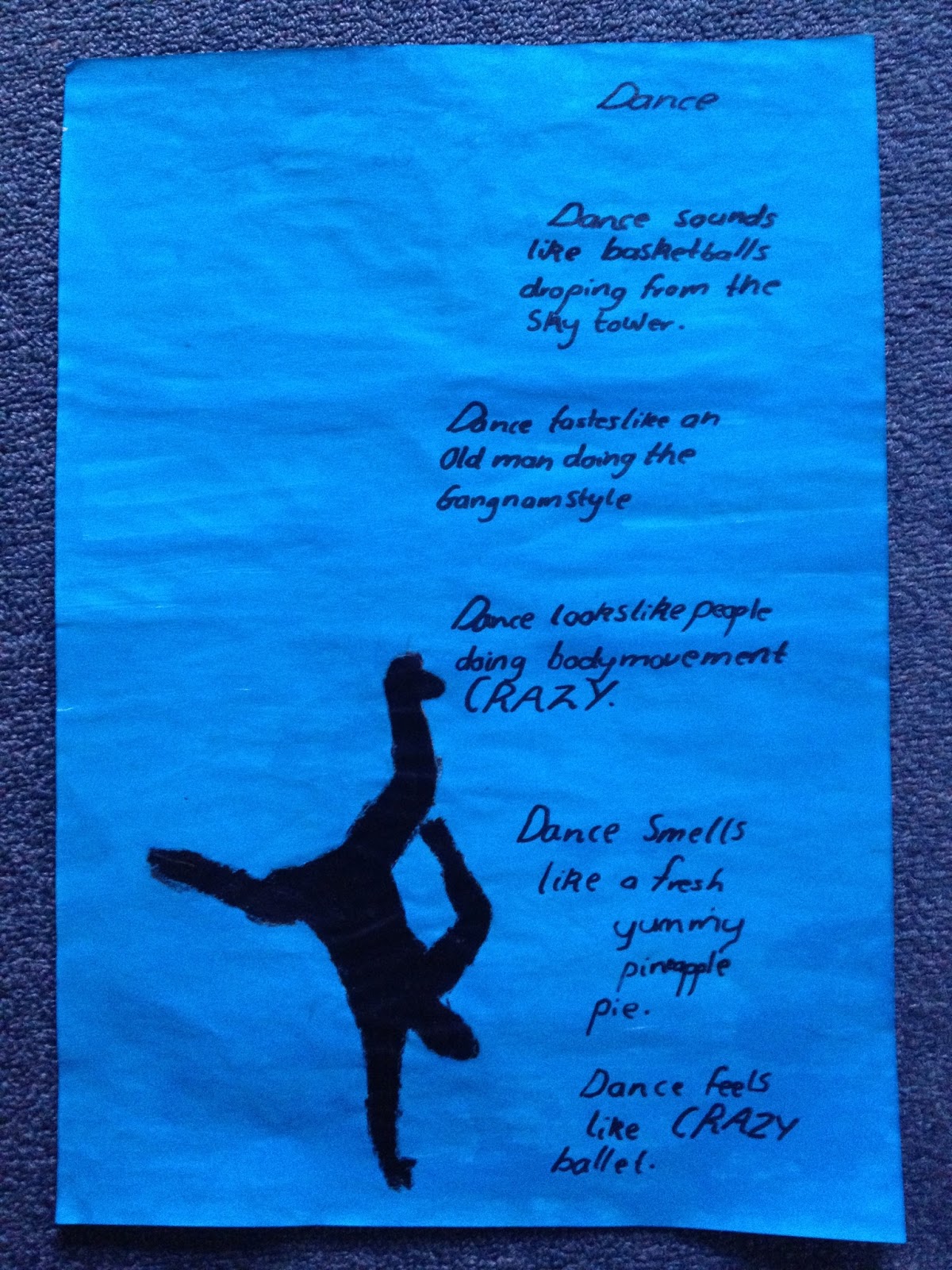 Welcome to the Jungle: The Lions Learning Den: Dance Poems