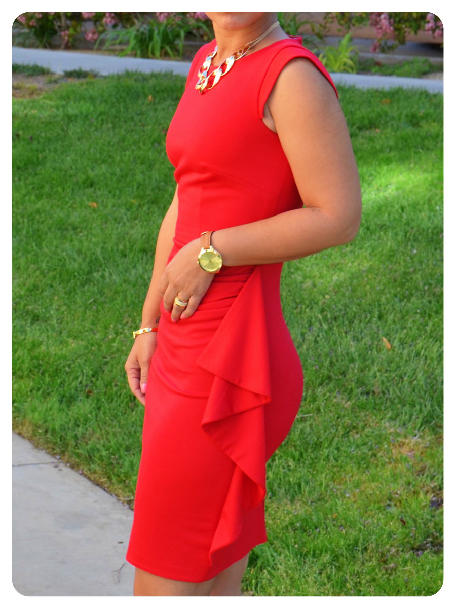 DIY Red Dress & Aldo Heels + One Pattern = Three Dresses |Fashion ...