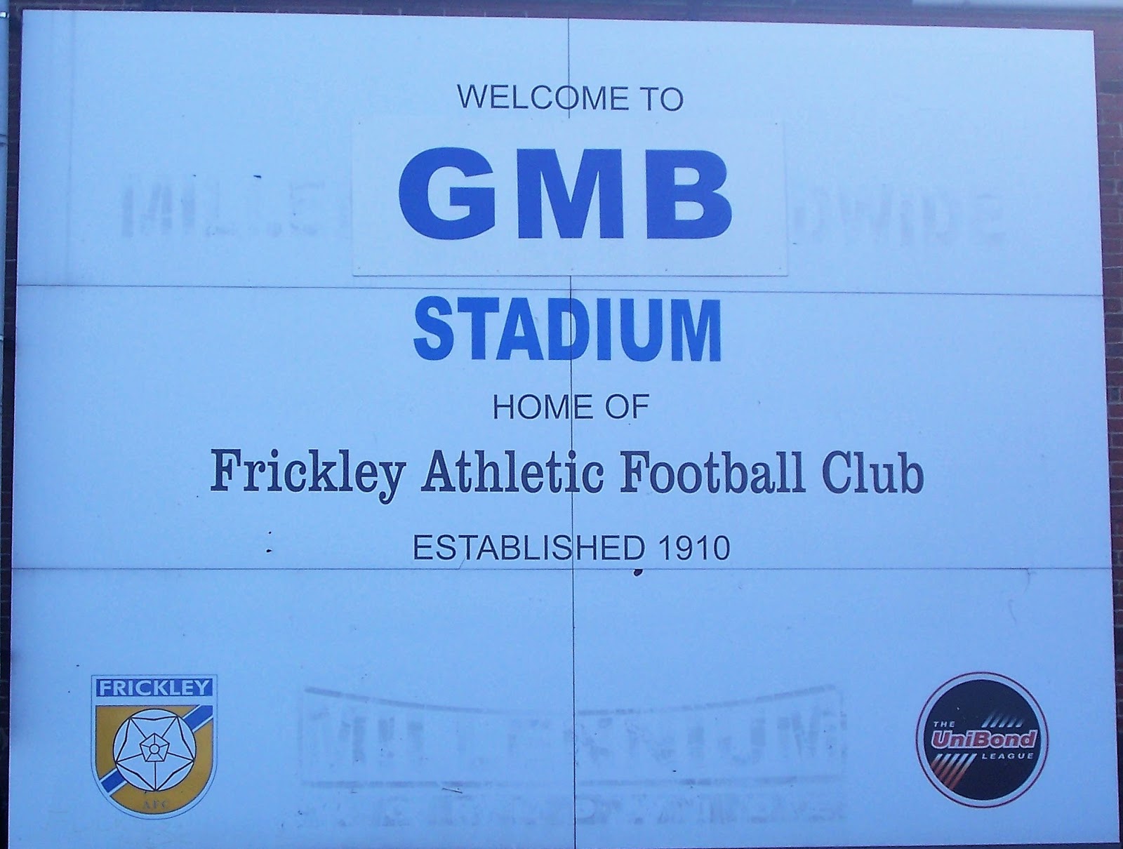 The Wycombe Wanderer: Frickley Athletic - Westfield Lane Stadium