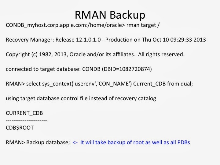 Oracle Dba Rac And Goldengate Oracle Database 12c Multitenant Architecture