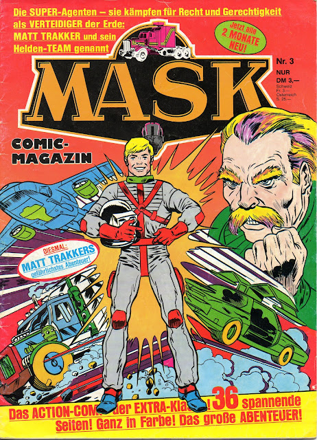 M.A.S.K. Comics: German Comics
