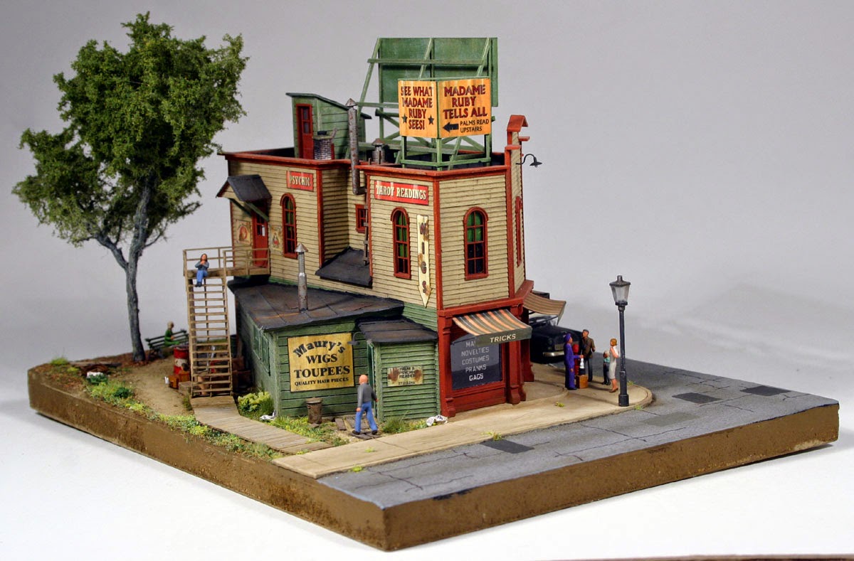 Vilius's scale modeling endeavors: Building The Magic Shop by FOS Scale ...