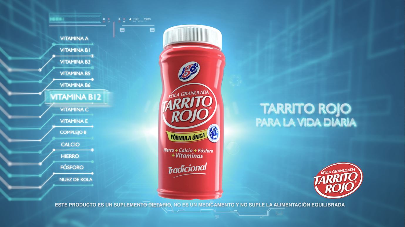 CAJIAO´S: Tarrito Rojo JGB, a classic vitamins and minerals colombian ...
