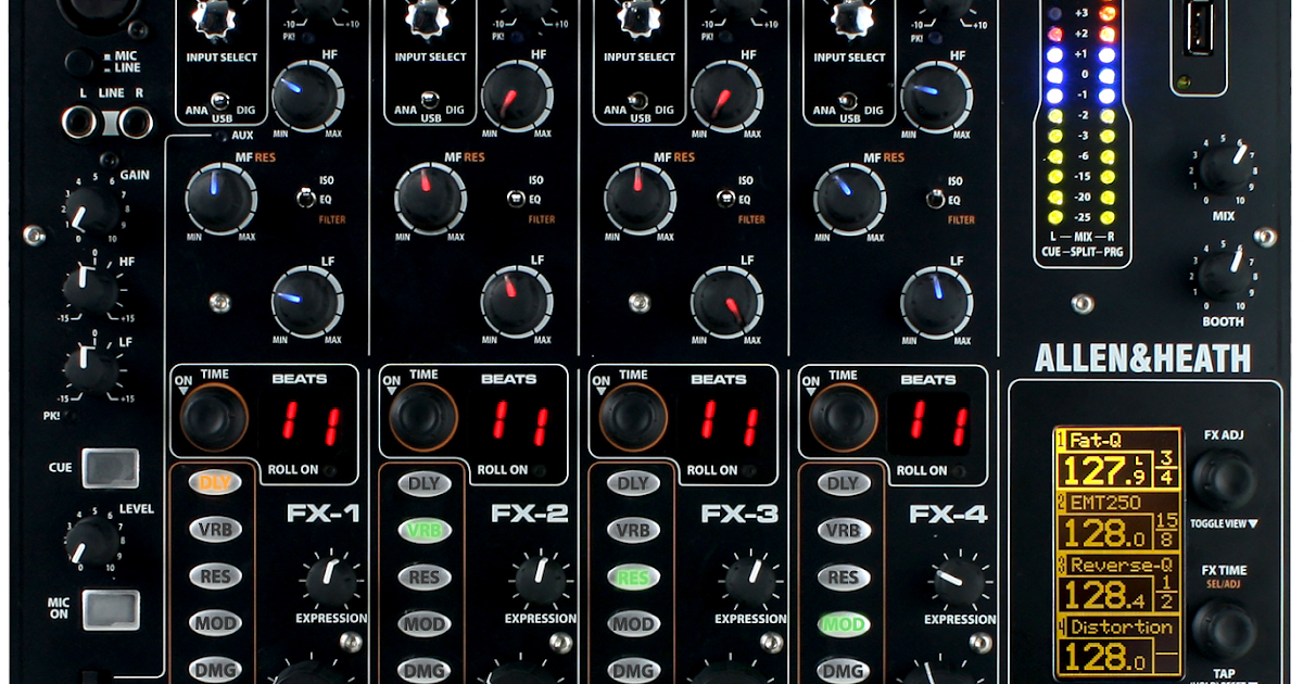 XONE:DB4 MIXER DJ ALLEN & HEATH | CANAL AUDIO LATAM