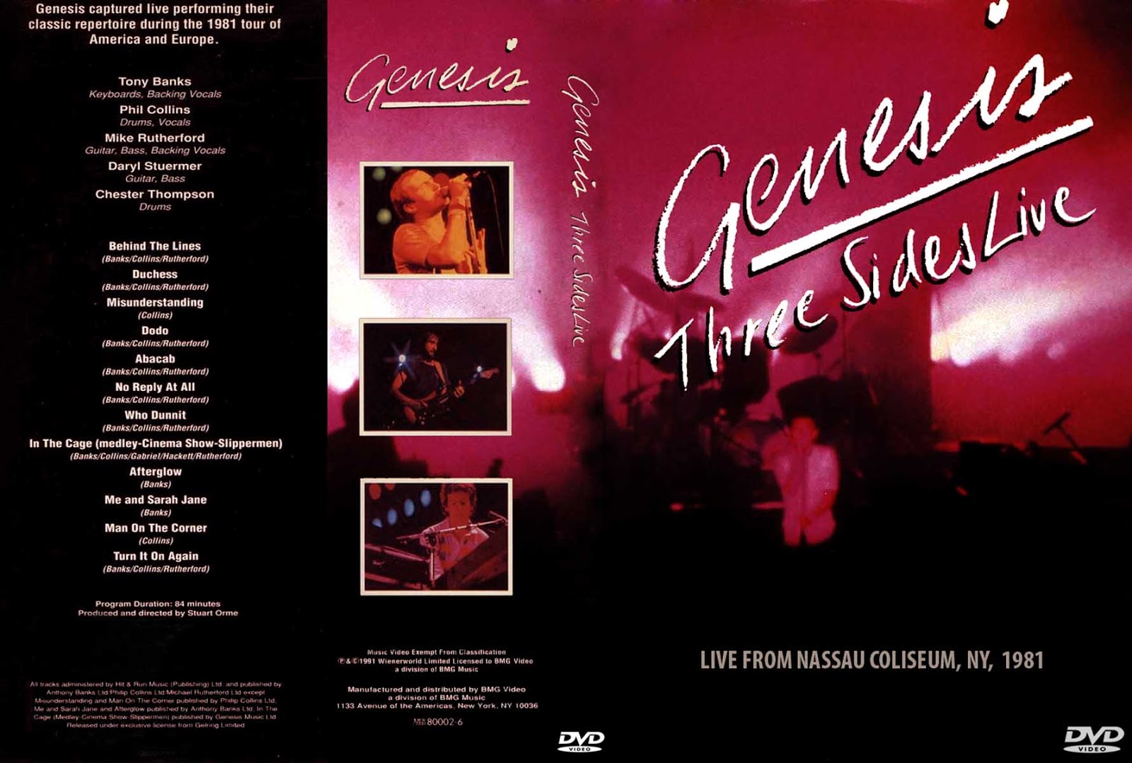 YOUDISCOLL: Genesis - Three Sides Live (1981)