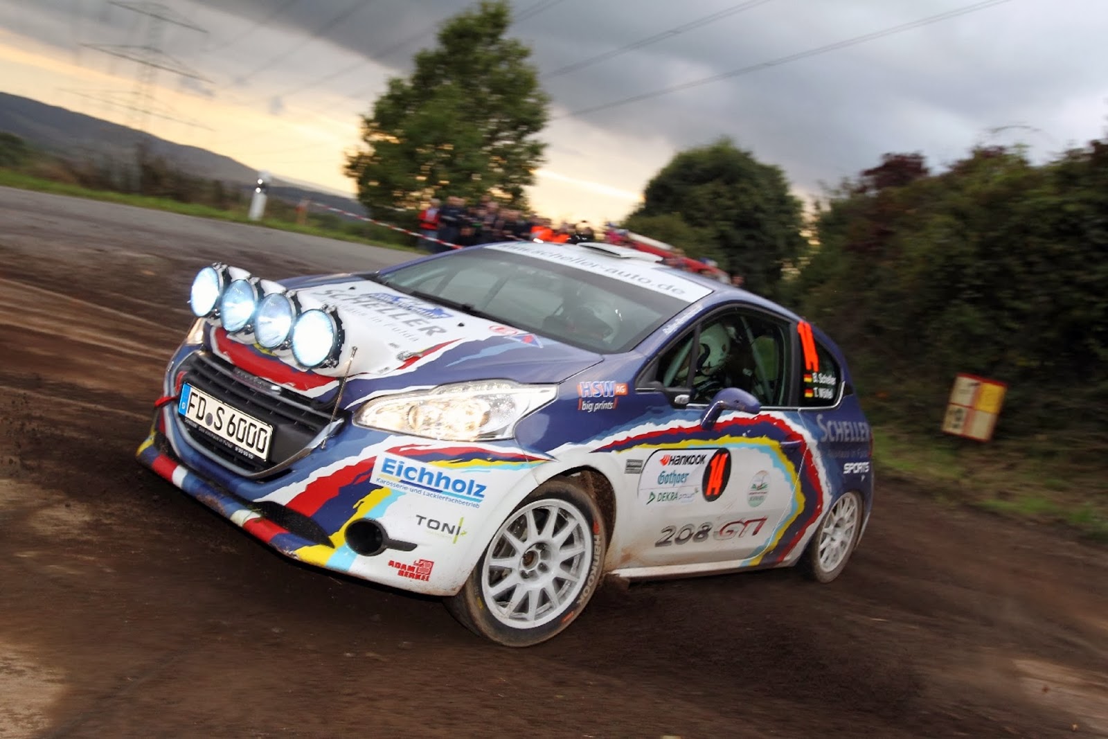 Auto: Peugeot 208 R2 gewinnt die 2WD-Wertung der Rallye-DM