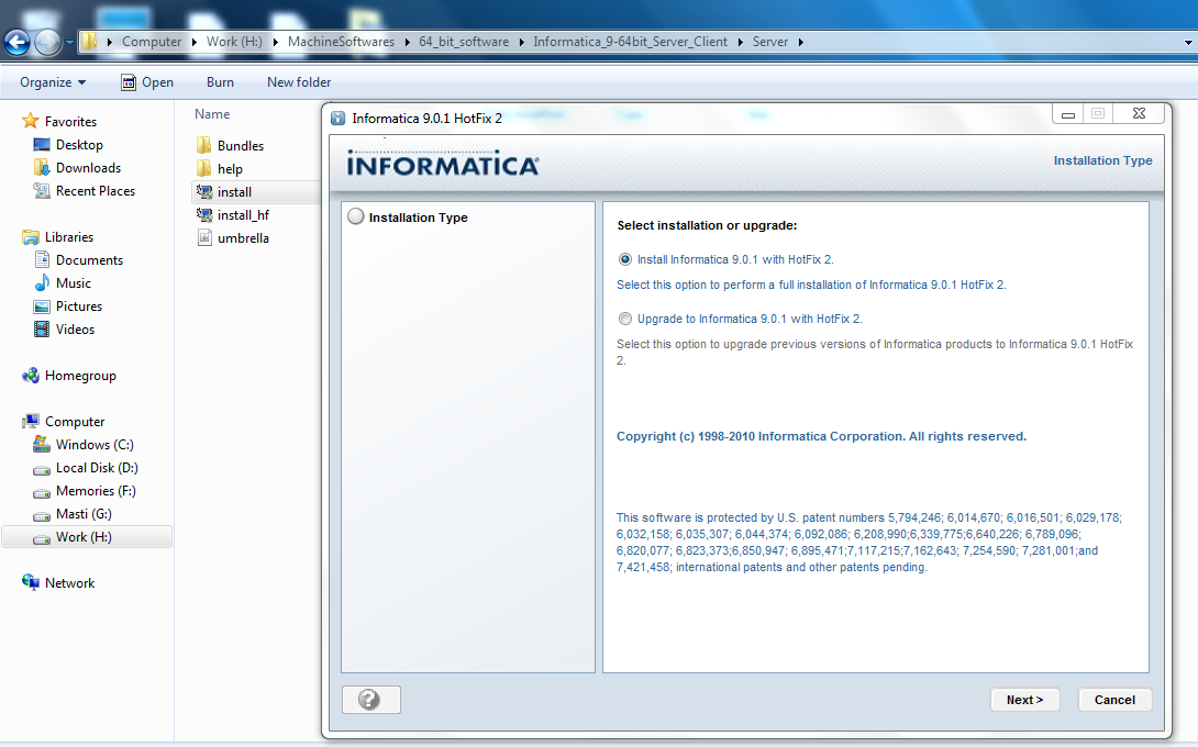 Oracle BIEE & Informatica: Informatica 9.0.1 Installation with screen ...