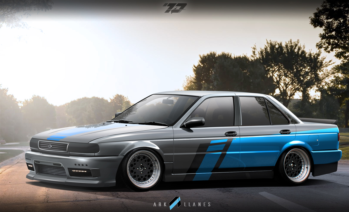Virtual Tuning Studio, by Ark Llanes: Nissan Sunny, Sentra, Tsuru III