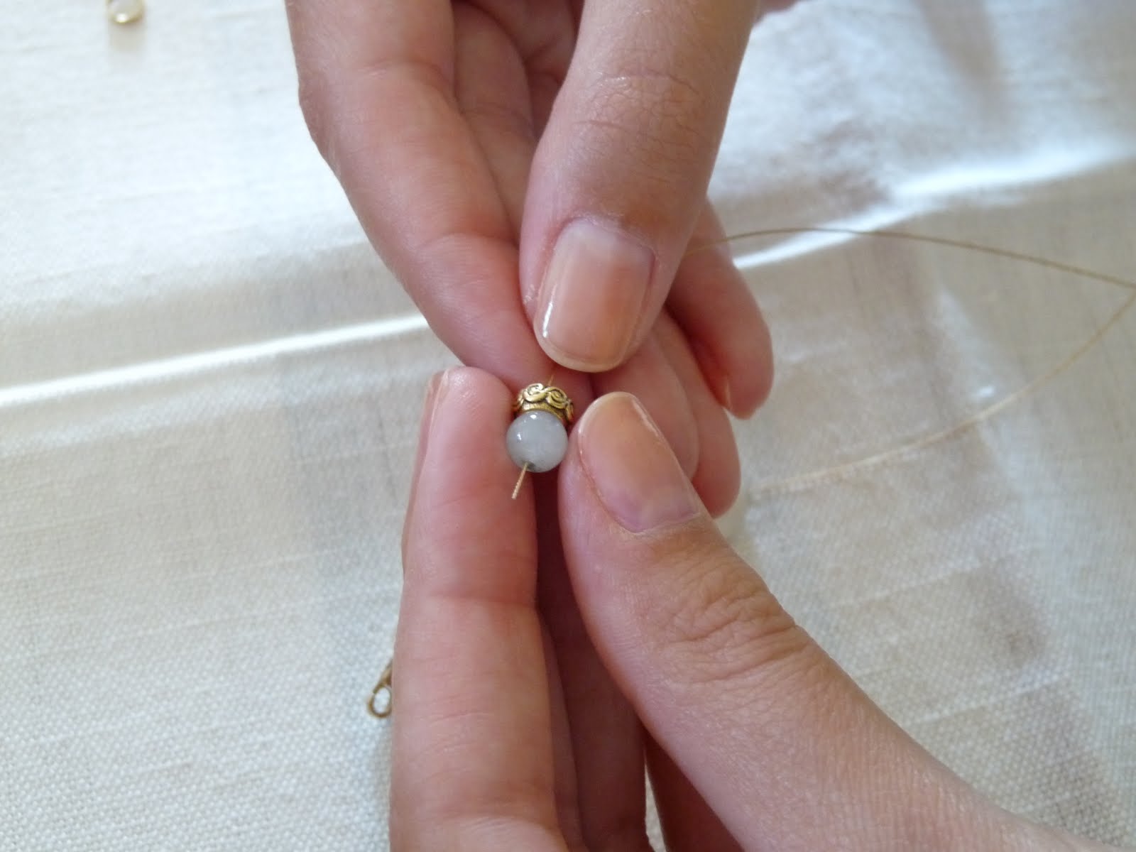 How to String Beads, Add a Clasp, and Use a Set of Crimp Pliers (Plus a ...