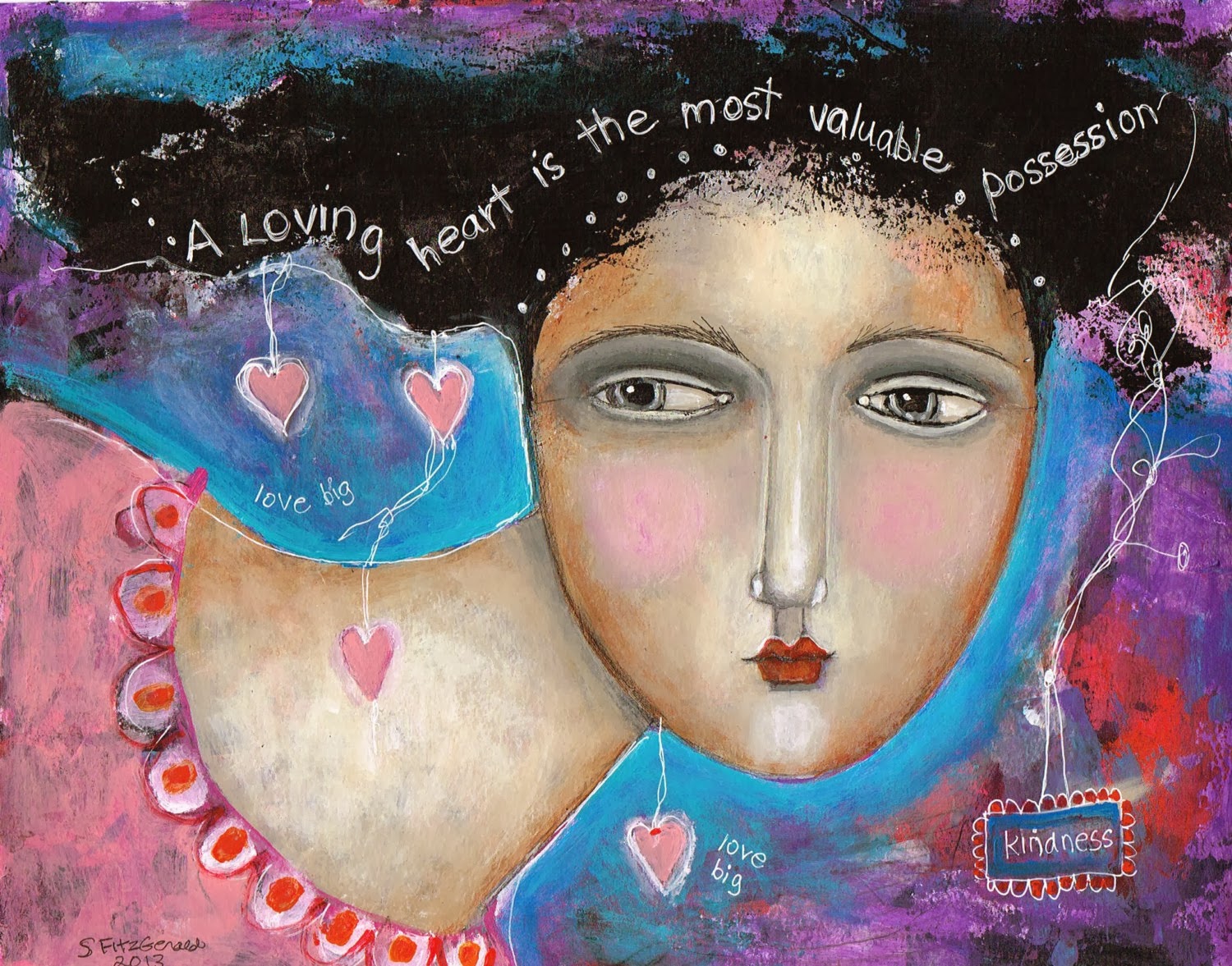 Pinzellades al món: Les il·lustracions de Sandi FitzGerald: bellesa i ...