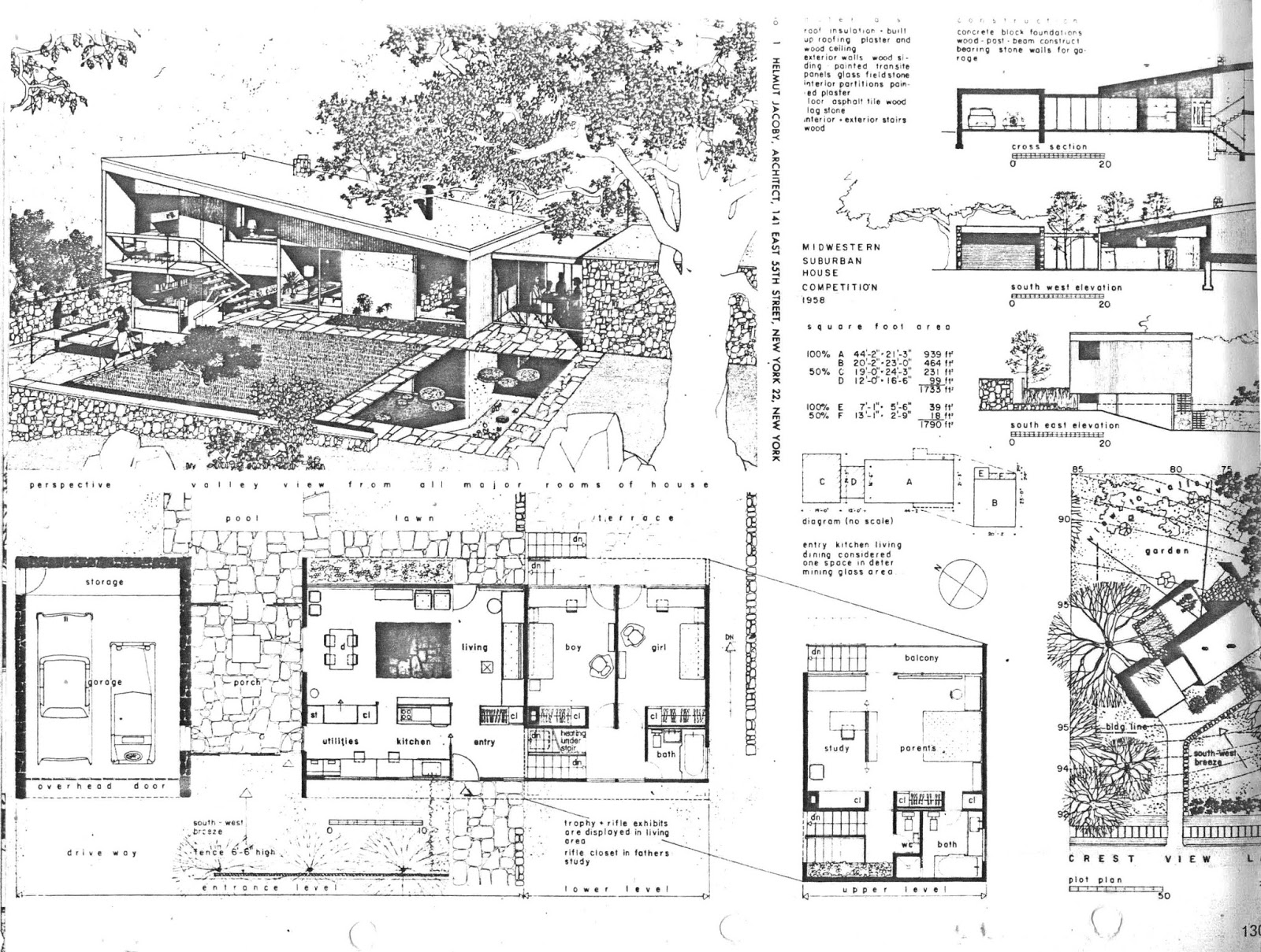 Modelado en Revit, Max, Photoshop y otros: Casa Helmut Jacoby