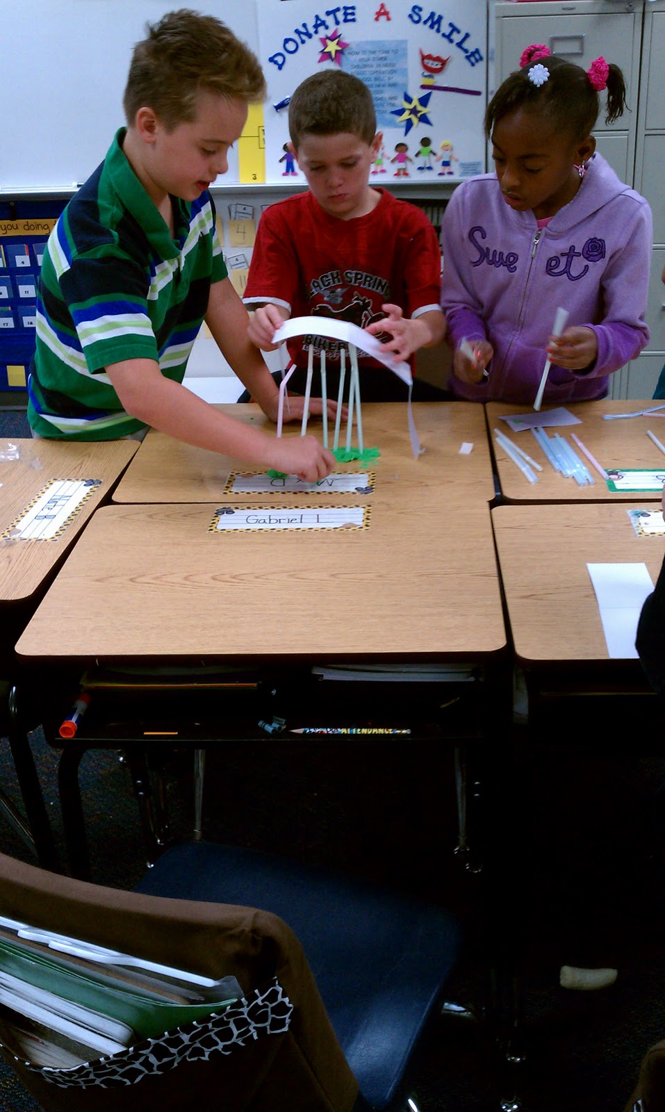 Mrs. Cummings 2nd Grade Class: Building Bridges