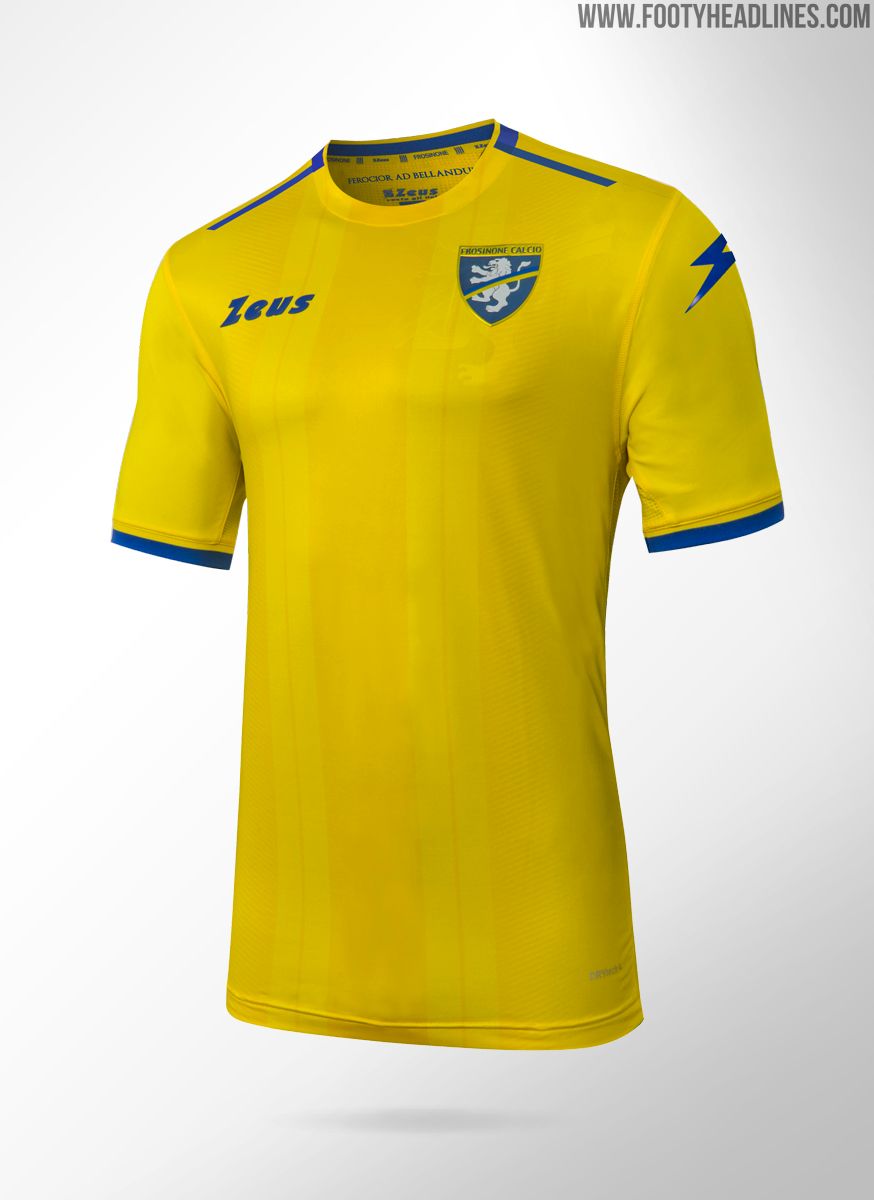 Frosinone Calcio 18-19 Home & Away Kits Released - Footy Headlines