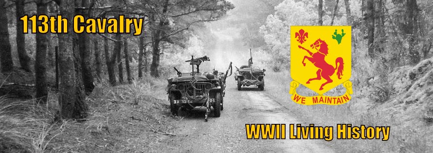 113th Cavalry WW2 Living History