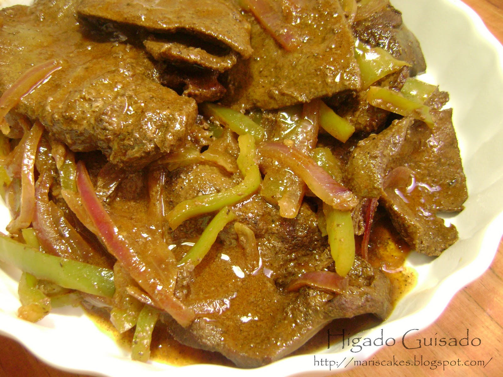 Hígado Encebollado | Mari's Cakes
