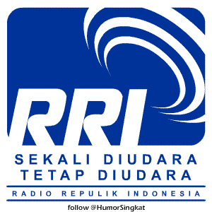 DP HUT RRI Logo Radio Republik Indonesia | DP BBM Animasi GIF