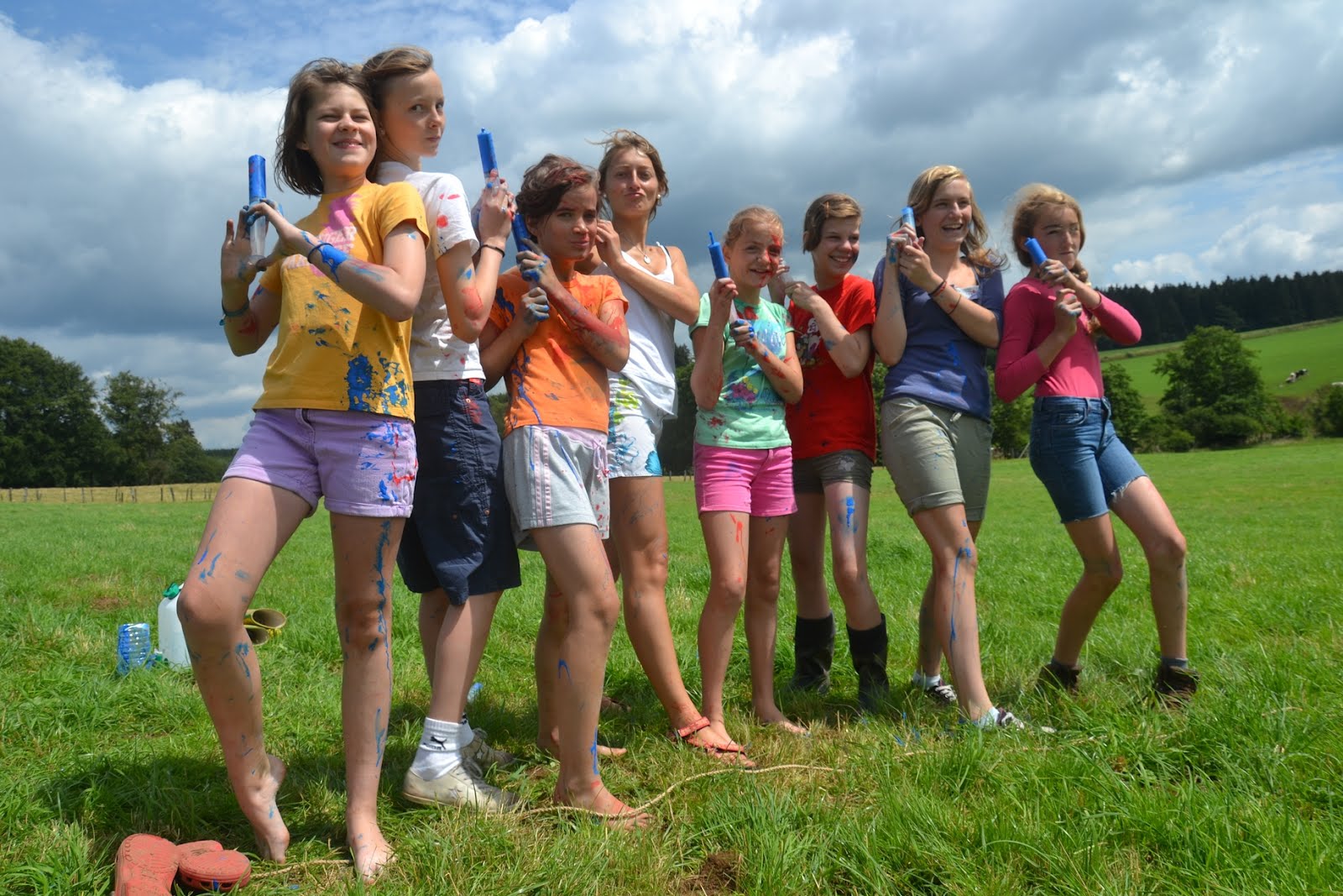 Kamp Scouts Rutten Tongeren 2012: Dag 5: Zonnigste dag ooit!