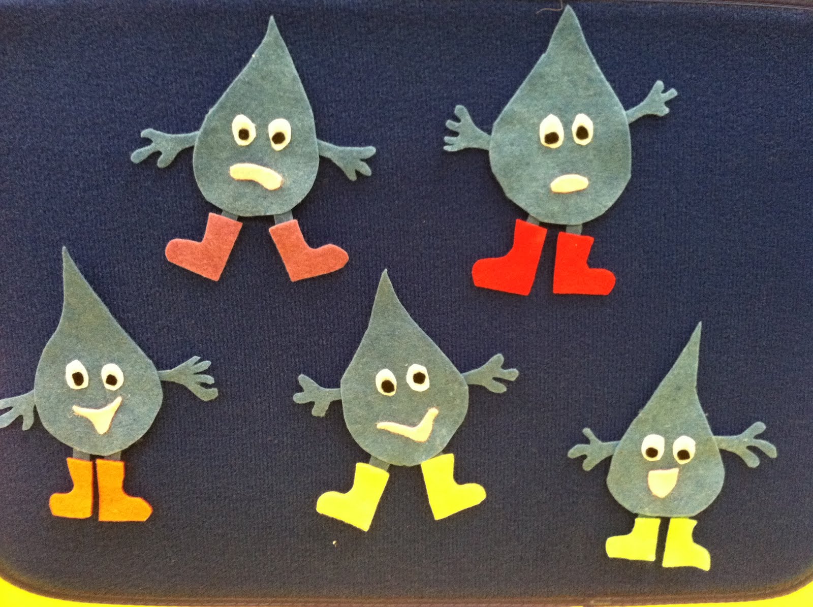 In the Children's Room: Flannel Friday: Rainy Days