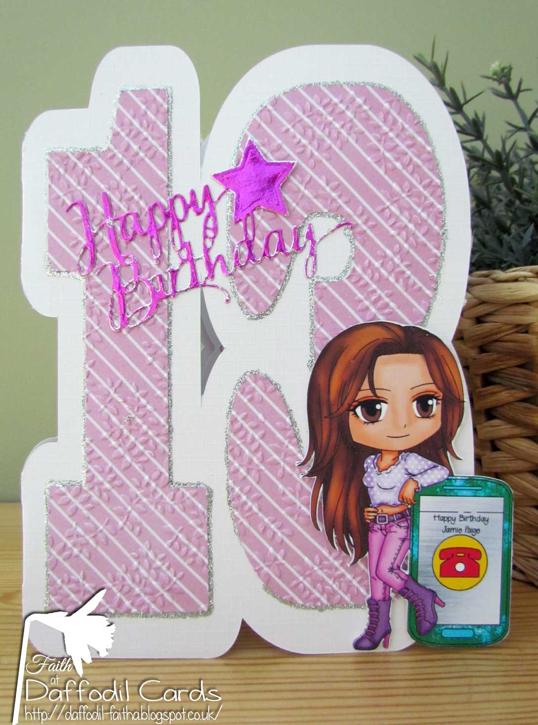 Daffodil Cards: 13 year old birthday