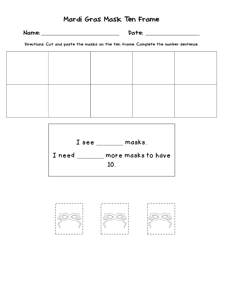 Lovely Literacy & More: Mardi Gras & Hearts